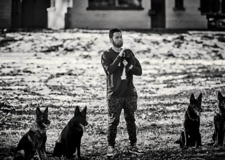 Eminem Releases Behind The Scenes Pictures From "GNAT" Music Video