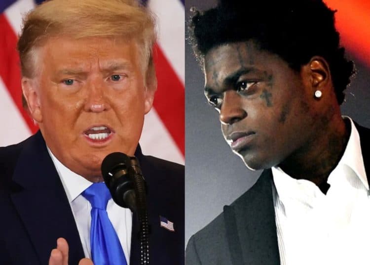 Kodak Black Wears Donald Trump Custom Chain To Wish Him On His Birthday