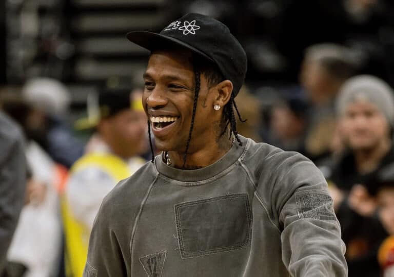 Travis Scott earns spotify most monthly listeners record for hip-hop