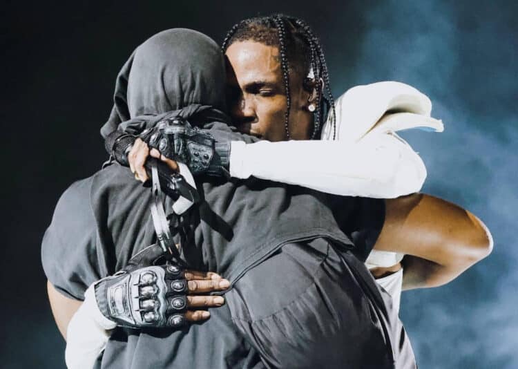 Travis Scott Brings Out Kanye West At Circus Maximus Concert