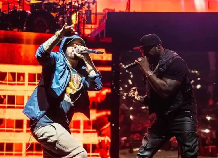 Eminem & 50 Cent Reflect On Performing At Final Lap Tour