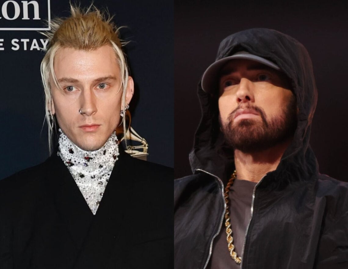 Machine Gun Kelly Celebrates 5 Years Of Eminem Diss "Rap Devil"