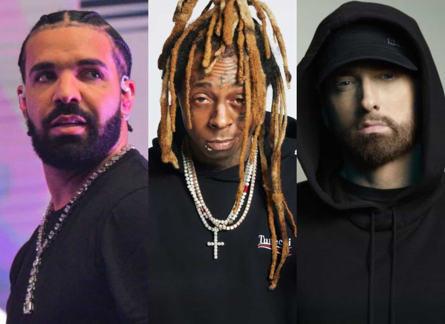 Lil Wayne Names Eminem, Drake & More In His Top 5 Rappers...