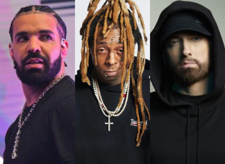 Lil Wayne Names Eminem, Drake & More In His Top 5 Rappers...