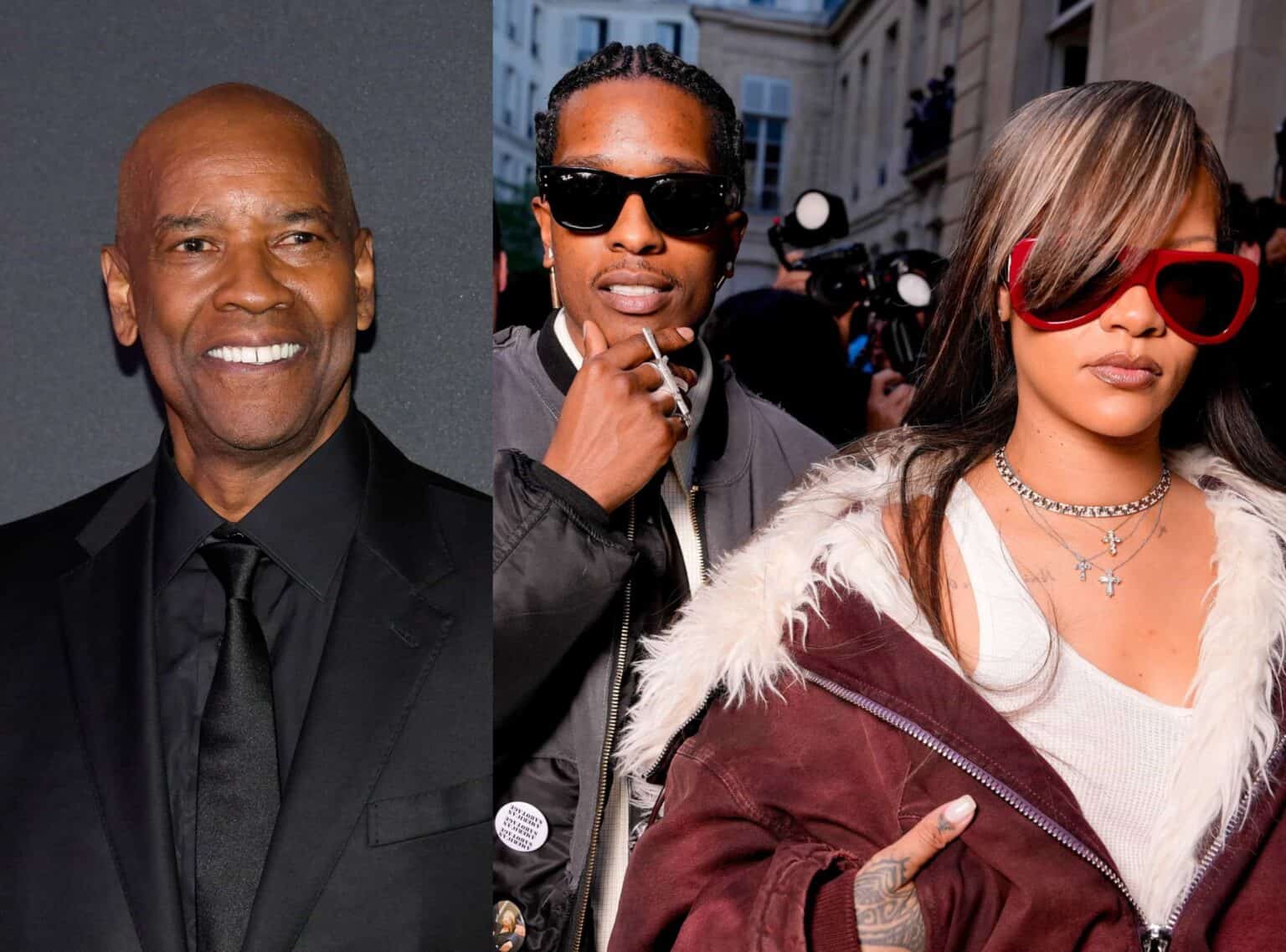 Denzel Washington Understands Rihanna's Love For ASAP Rocky